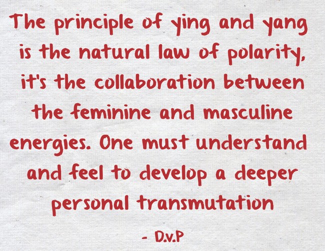 The principle of ying and yang is the natural law of - Quozio