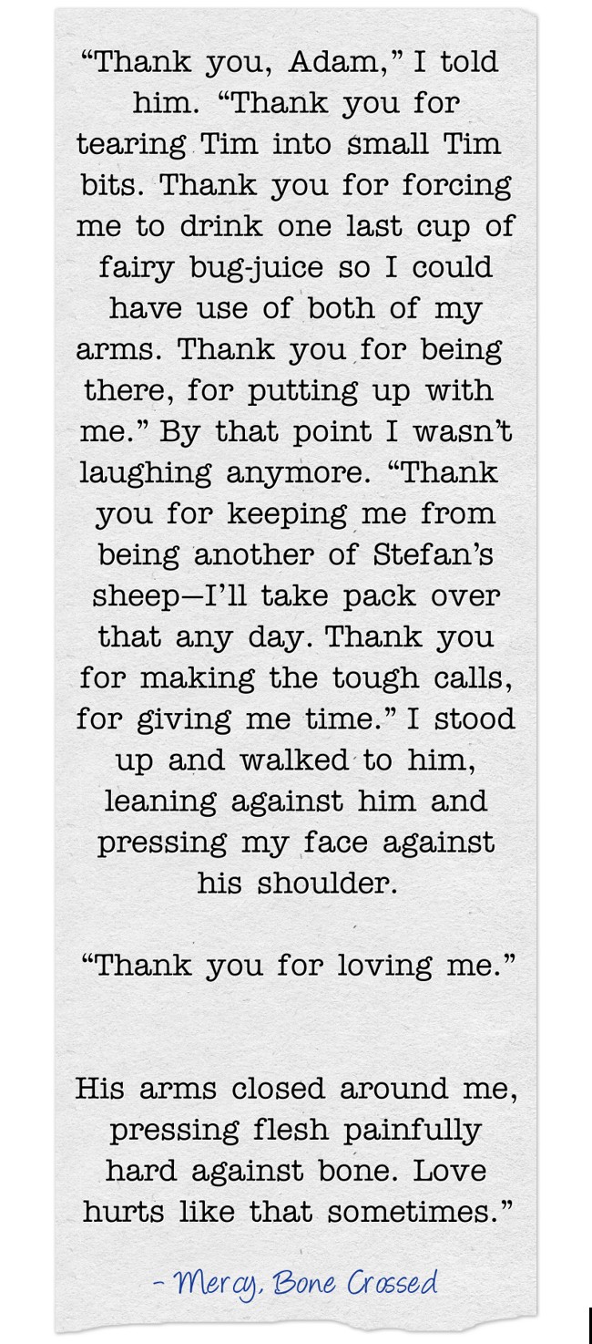 “Thank you, Adam,” I told him. “Thank you for tearing Tim - Quozio