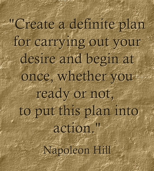 Your Plan On Carrying Out