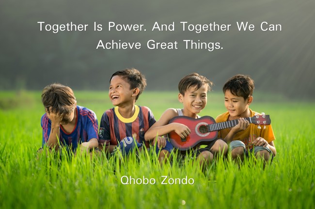 Together Is Power. And Together We Can Achieve Great Things. - Quozio