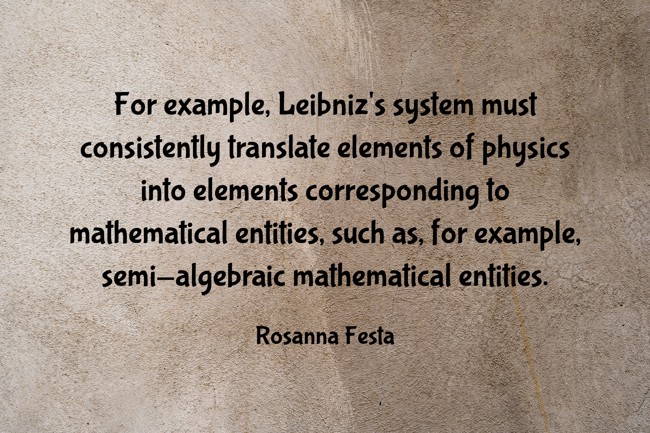 For example, Leibniz's system must consistently translate - Quozio