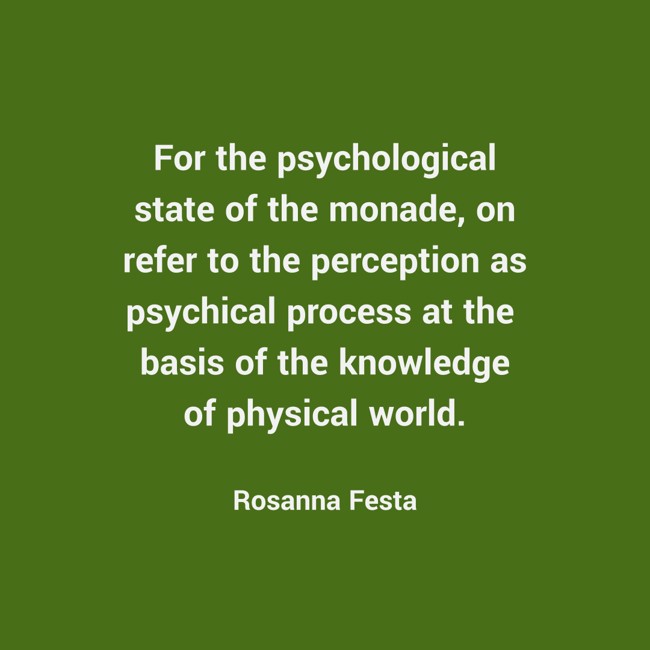 For the psychological state of the monade, on refer to the - Quozio