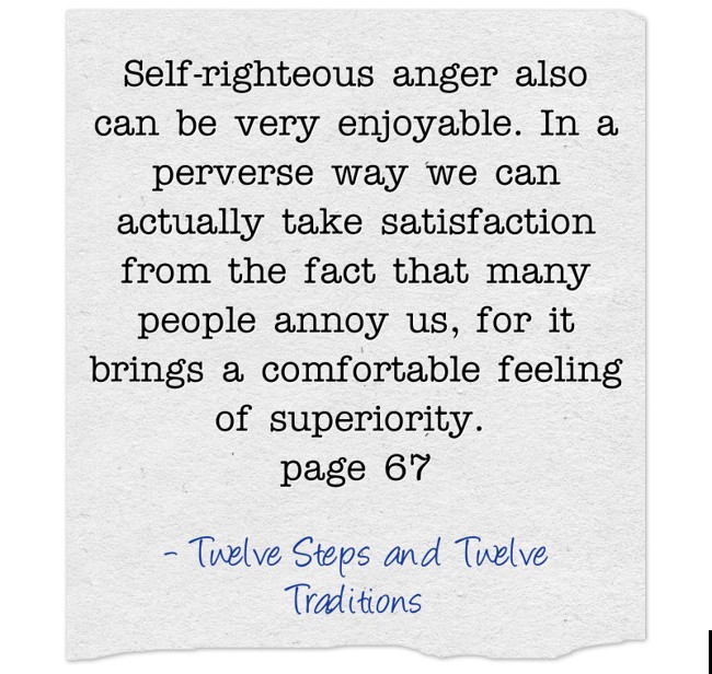 Self Righteous People