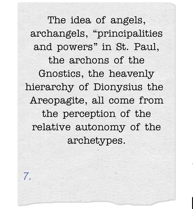 The idea of angels, archangels, “principalities and powers” - Quozio