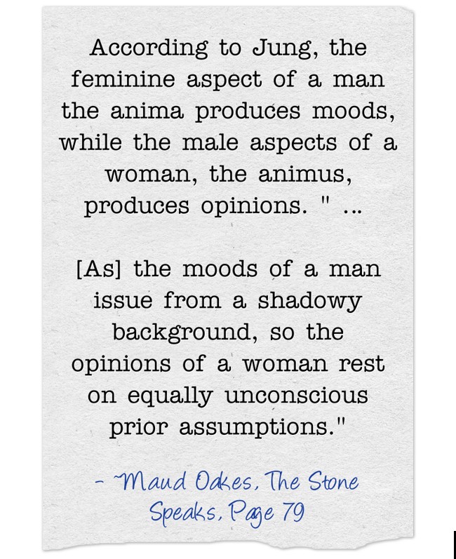 According to Jung, the feminine aspect of a man the anima - Quozio