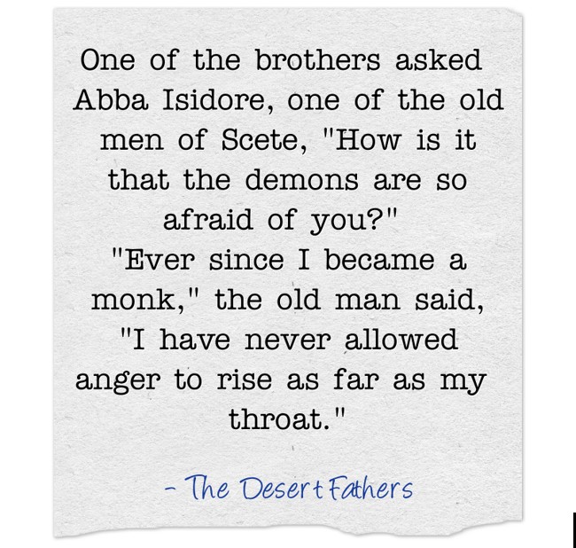 One of the brothers asked Abba Isidore, one of the old men - Quozio