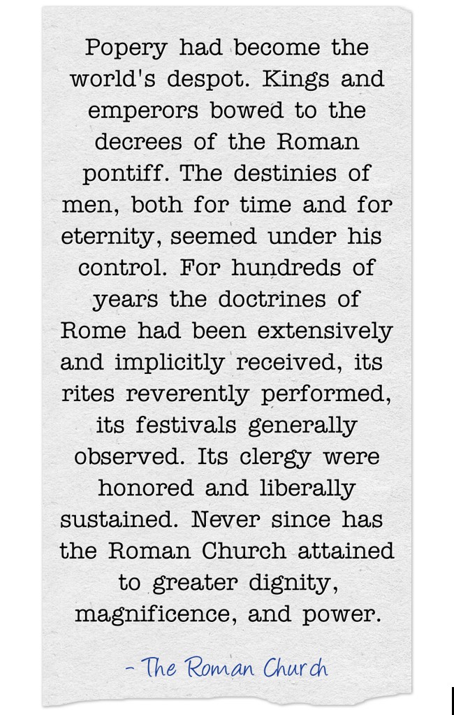 Popery had become the world's despot. Kings and emperors - Quozio
