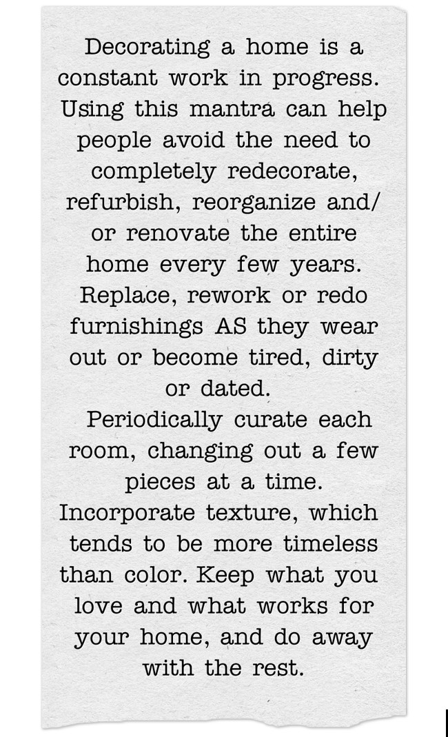 Decorating a home is a constant work in progress. Using - Quozio