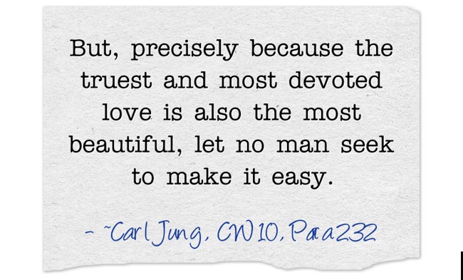But, precisely because the truest and most devoted love is - Quozio