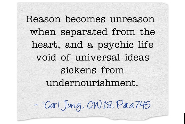 Reason becomes unreason when separated from the heart, and - Quozio