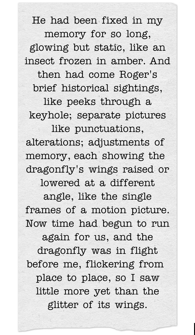 He had been fixed in my memory for so long, glowing but - Quozio