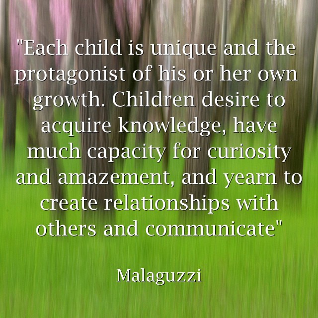 "Each child is unique and the protagonist of his or her own - Quozio