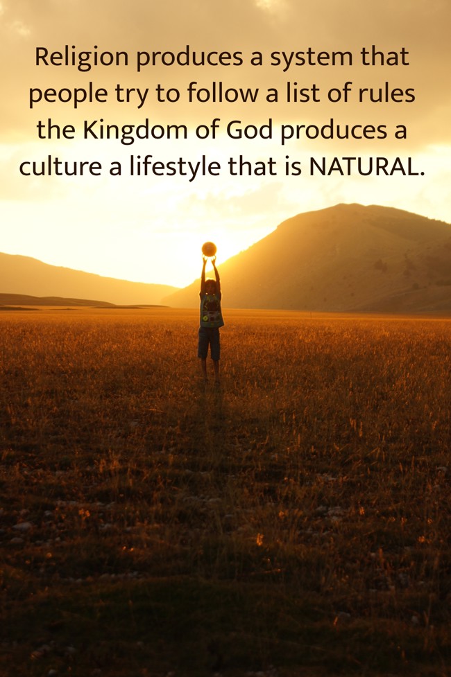 Religion produces a system that people try to follow a list - Quozio