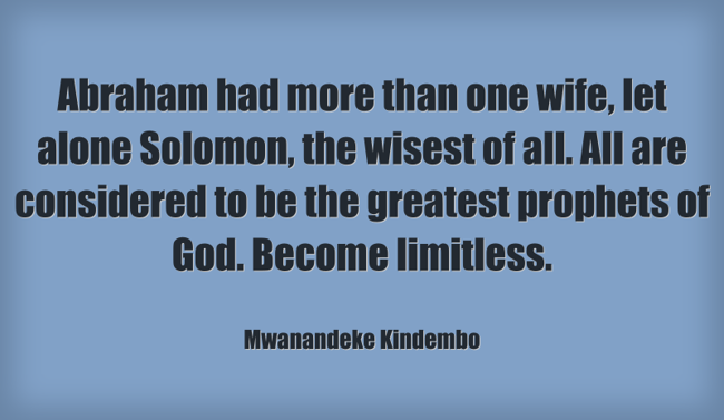 Abraham had more than one wife, let alone Solomon, the - Quozio