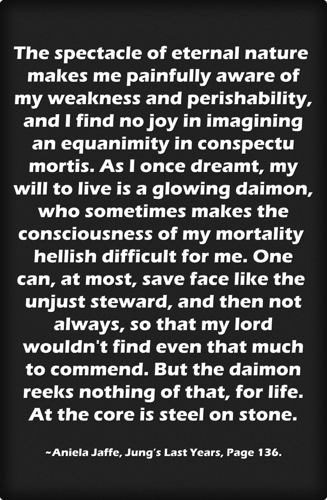 The spectacle of eternal nature makes me painfully aware of - Quozio