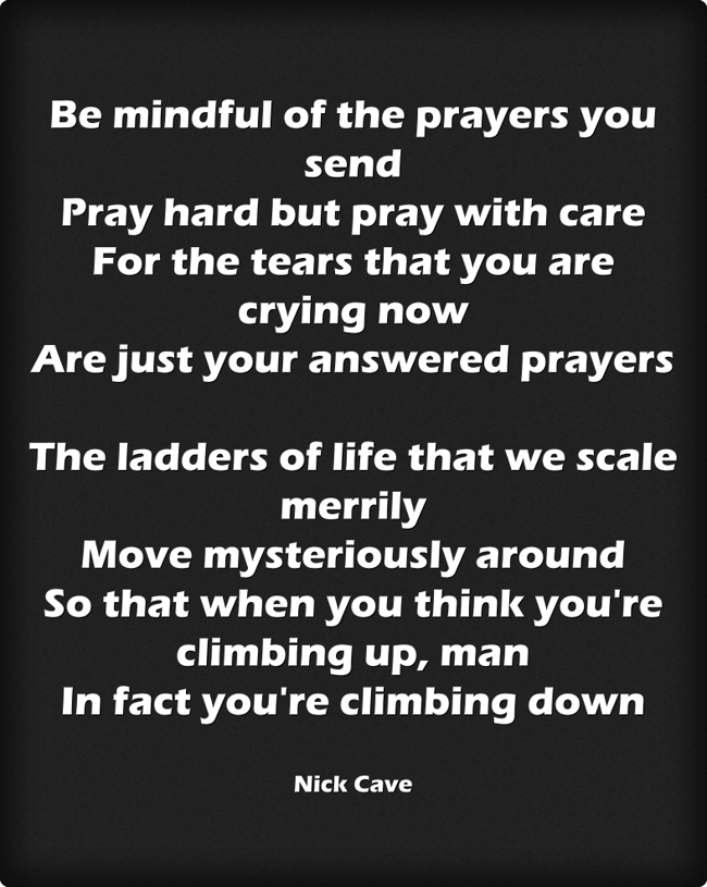 Be mindful of the prayers you send Pray hard but pray with - Quozio