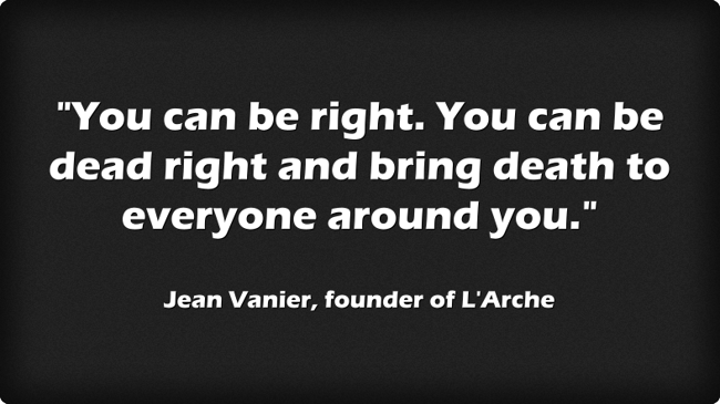 "You can be right. You can be dead right and bring death to - Quozio