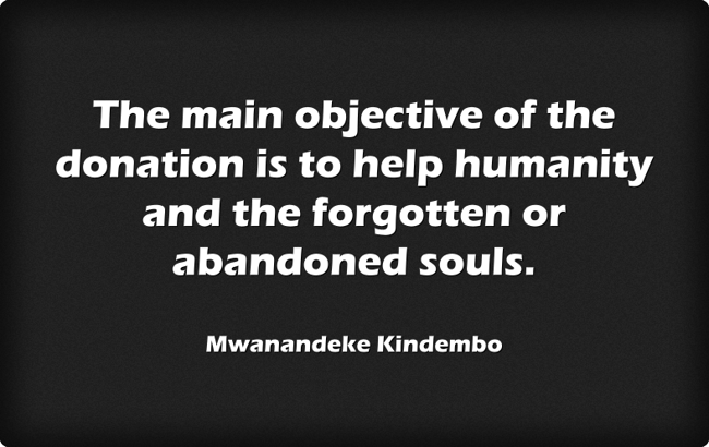 The main objective of the donation is to help humanity and - Quozio