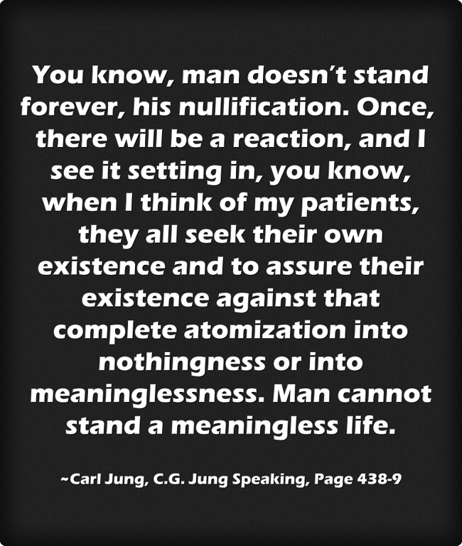 You know, man doesn’t stand forever, his nullification. - Quozio