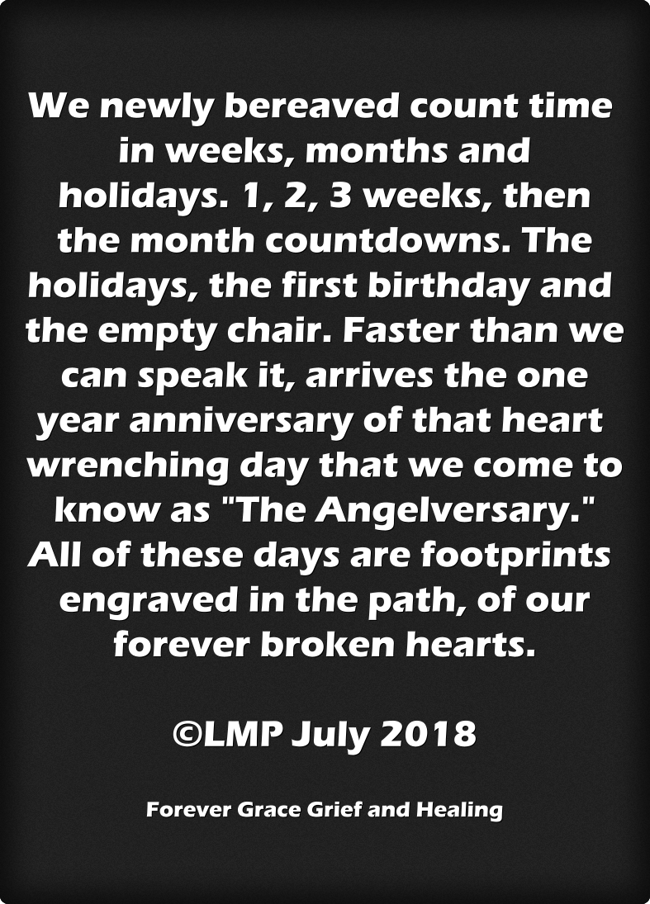 We newly bereaved count time in weeks, months and holidays. - Quozio