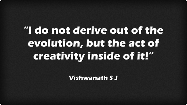 “I do not derive out of the evolution, but the act of - Quozio