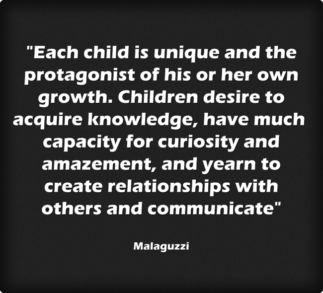 "Each child is unique and the protagonist of his or her own - Quozio