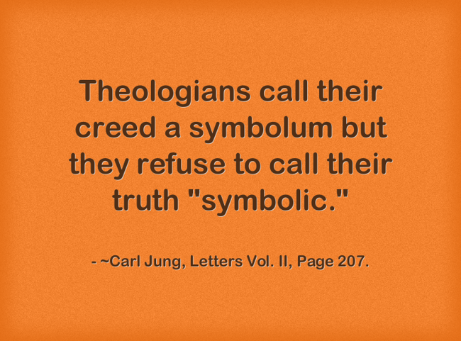 Theologians call their creed a symbolum but they refuse to - Quozio
