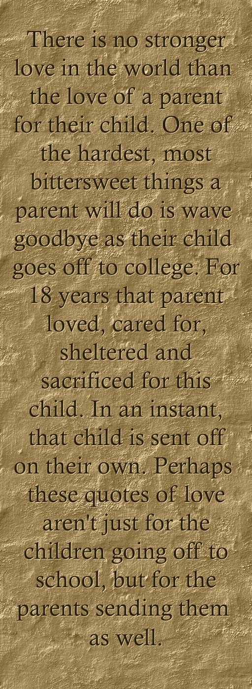 There is no stronger love in the world than the love of a - Quozio