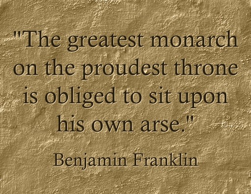 "The greatest monarch on the proudest throne is obliged to - Quozio