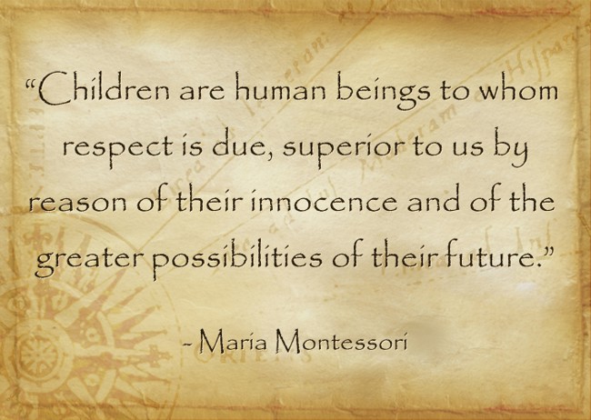 “Children are human beings to whom respect is due, superior - Quozio