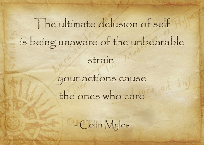 The ultimate delusion of self is being unaware of the - Quozio