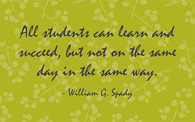 All students can learn and succeed, but not on the same day - Quozio