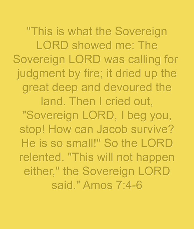 "This is what the Sovereign LORD showed me: The Sovereign - Quozio