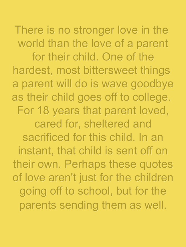 There is no stronger love in the world than the love of a - Quozio