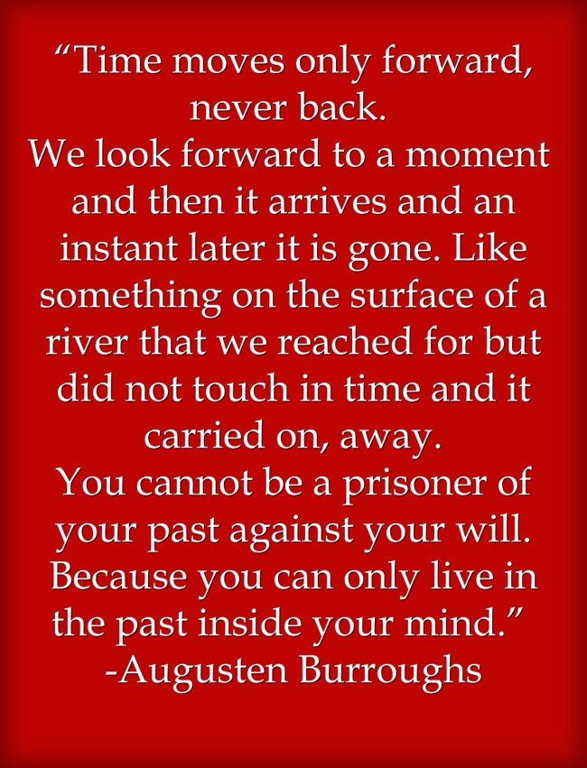 “Time moves only forward, never back. We look forward to a - Quozio