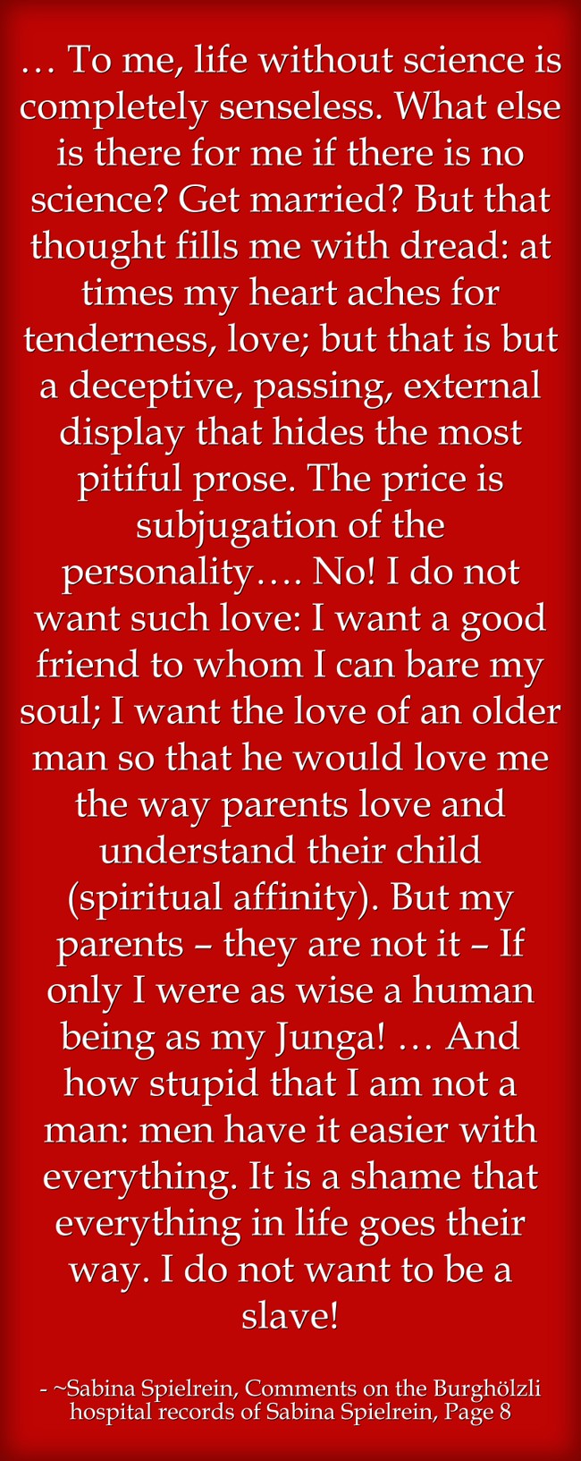 To me, life without science is completely senseless. What - Quozio