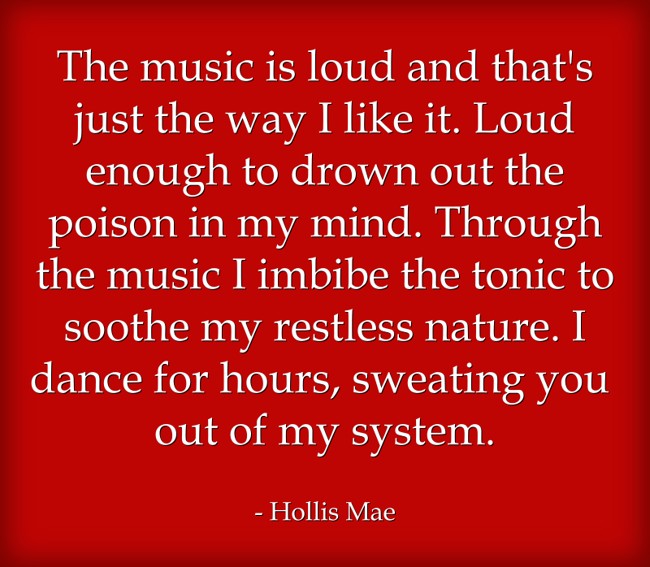The music is loud and that's just the way I like it. Loud - Quozio