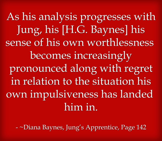 As his analysis progresses with Jung, his [H.G. Baynes] his - Quozio