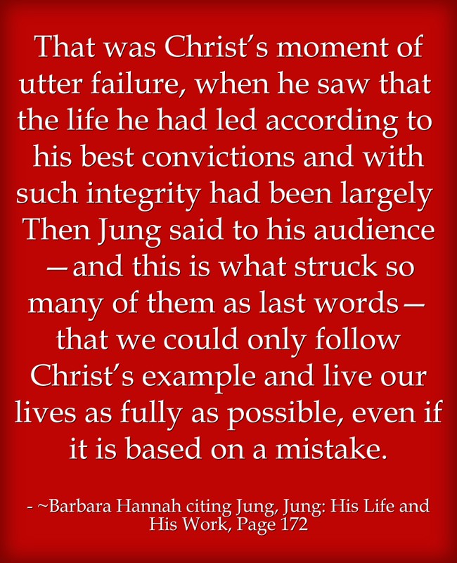 That was Christ’s moment of utter failure, when he saw that - Quozio