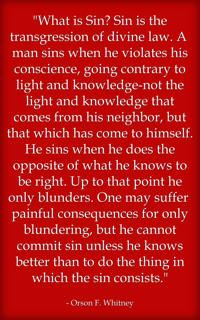 "What is Sin? Sin is the transgression of divine law. A man - Quozio