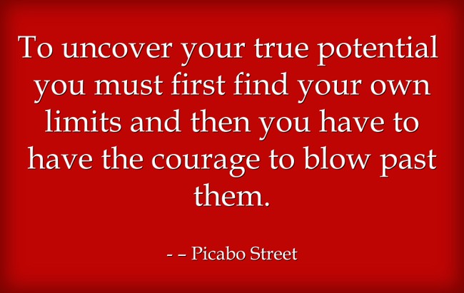 To uncover your true potential you must first find your own - Quozio