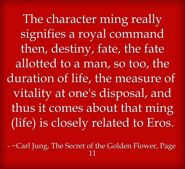 The character ming really signifies a royal command then, - Quozio