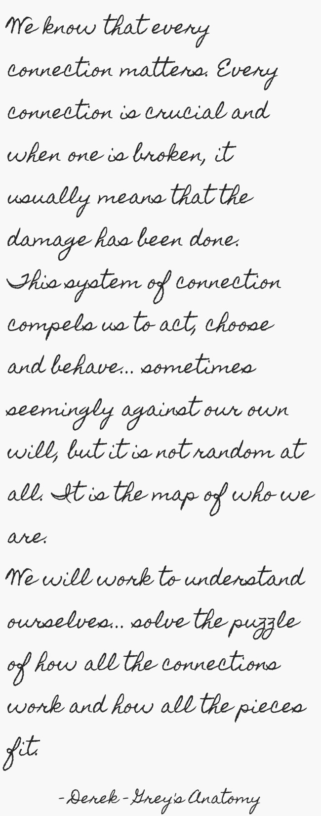 We know that every connection matters. Every connection is - Quozio