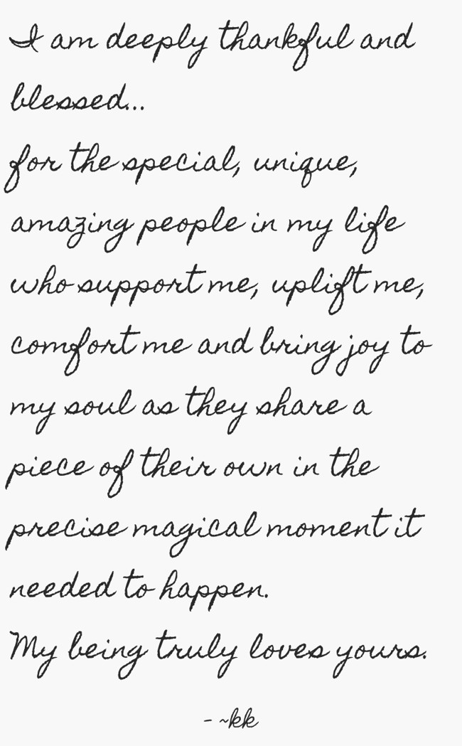 I am deeply thankful and blessed... for the special, - Quozio