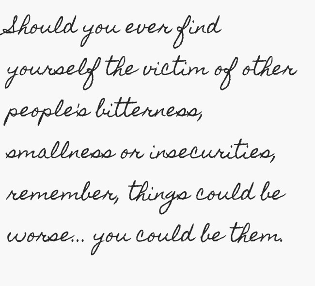 Should you ever find yourself the victim of other people's - Quozio