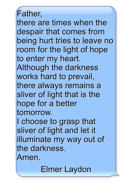Father, there are times when the despair that comes from - Quozio