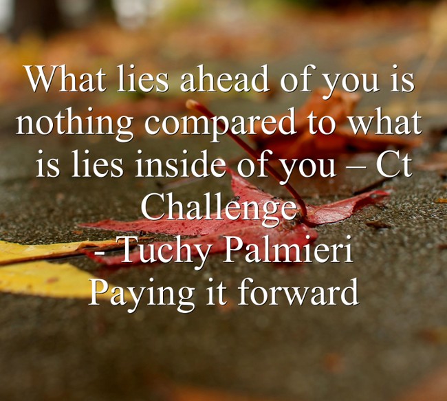 What lies ahead of you is nothing compared to what is lies - Quozio