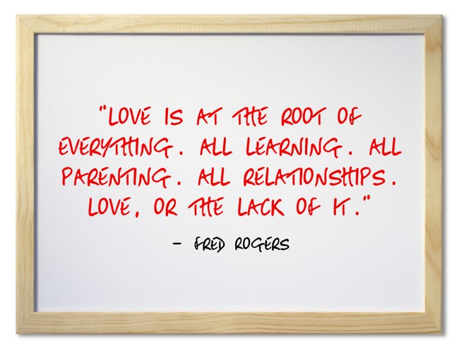 "Love is at the root of everything. All learning. All - Quozio