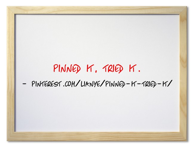 Pinned it, tried it. - Quozio