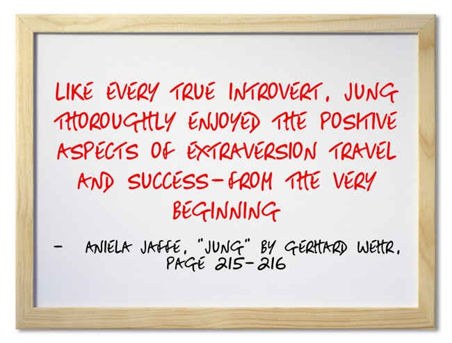Like every true introvert, Jung thoroughly enjoyed the - Quozio